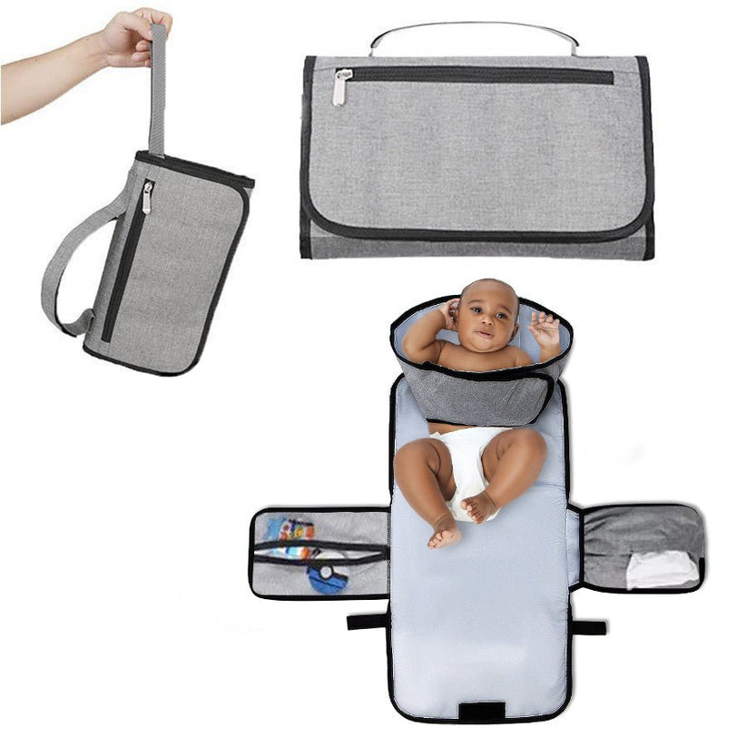 The Portable Diaper Changing Pad with Clean Hands Barrier – The ...